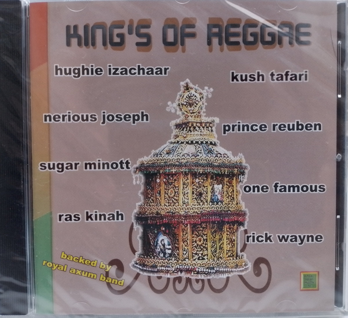 VARIOUS ARTISTS - KINGS OF REGGAE COMPILATION CD (ROYAL AXUM MUZIK ...