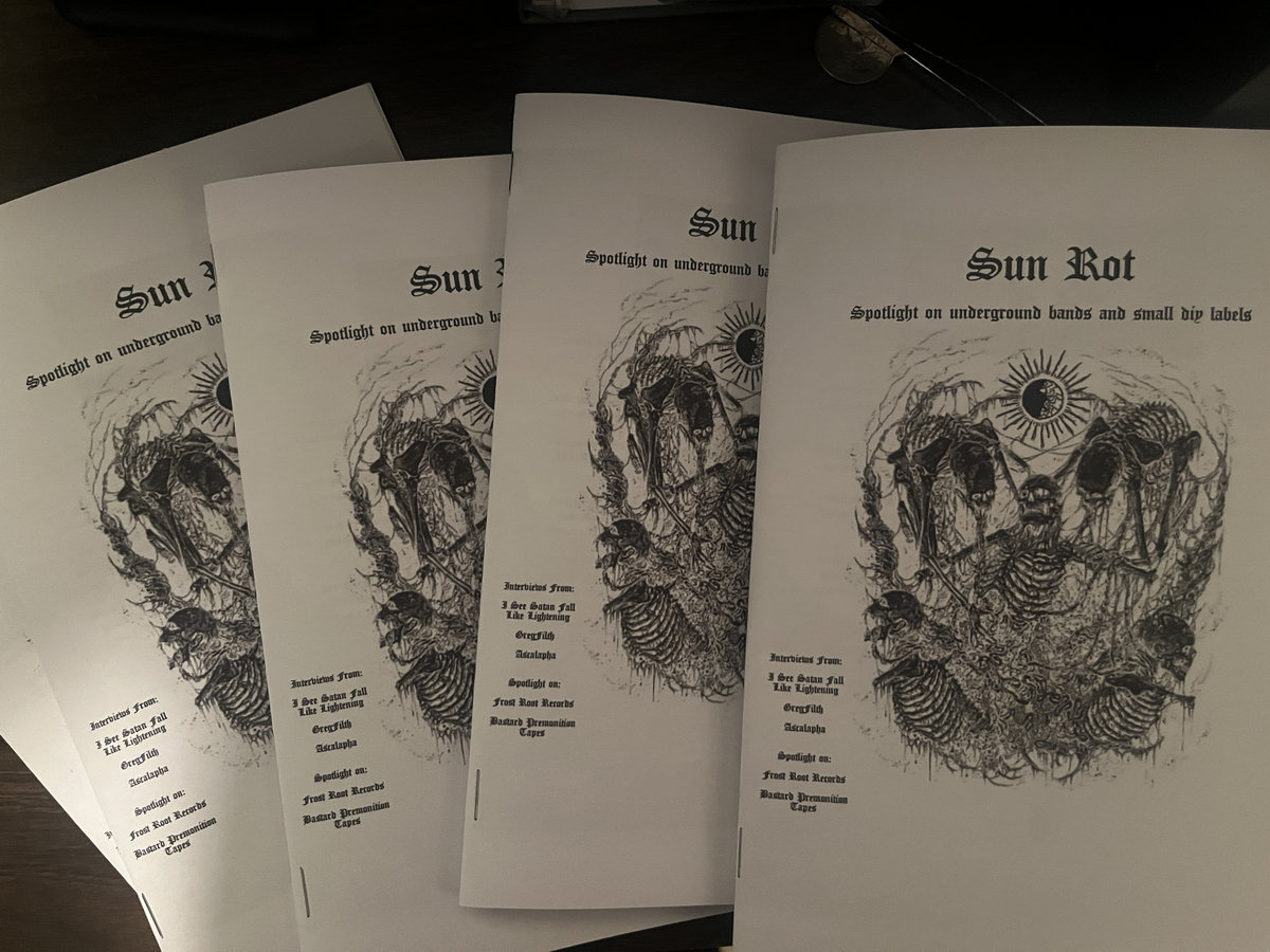 Sun Rot Zine Issue #1 | Rotting Sun Records