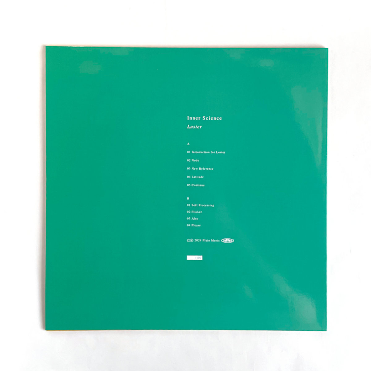 Luster (Original Album) | Inner Science | Inner Science / Plain Music