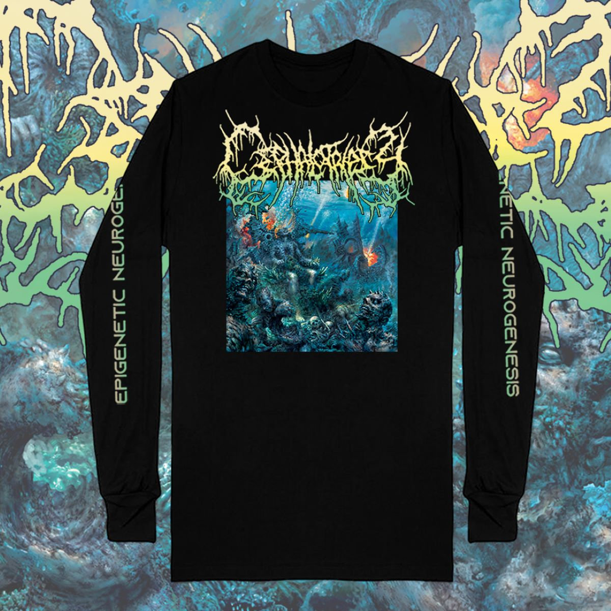 Epigenetic Neurogenesis Long sleeve | Cephalotripsy