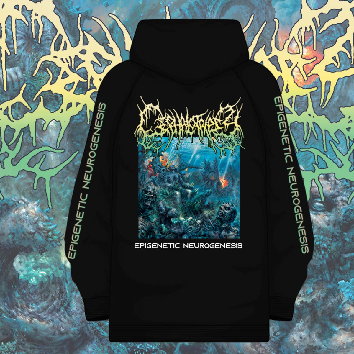Epigenetic Neurogenesis Pull Over Hoodie | Cephalotripsy