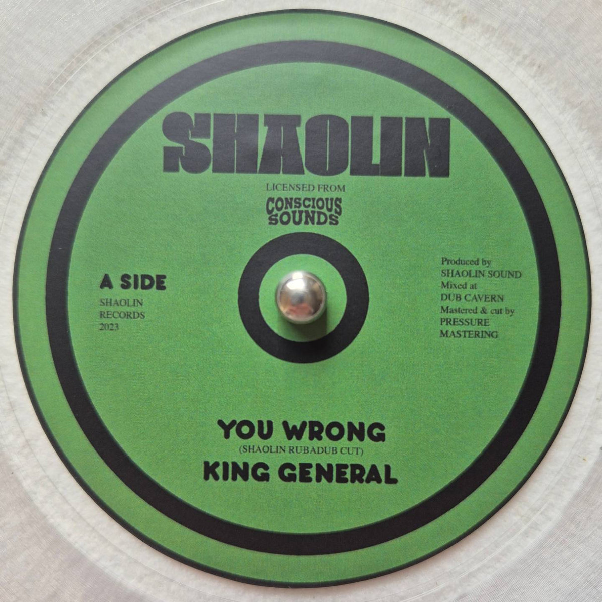 King General - You Wrong (Limited 7" Polyvinyl) (Shaolin Version ...