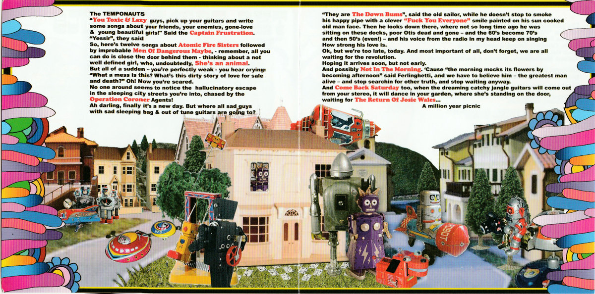 The Temponauts " A Million Year Picnic" | MISTY LANE MUSIC