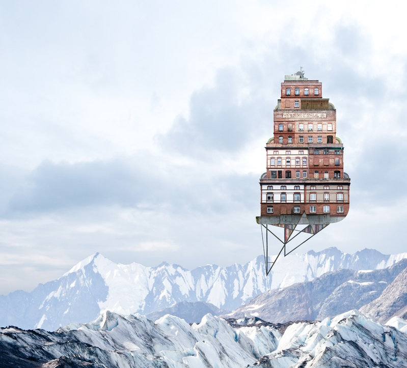 tardigrades, in your lungs | surrealist architecture