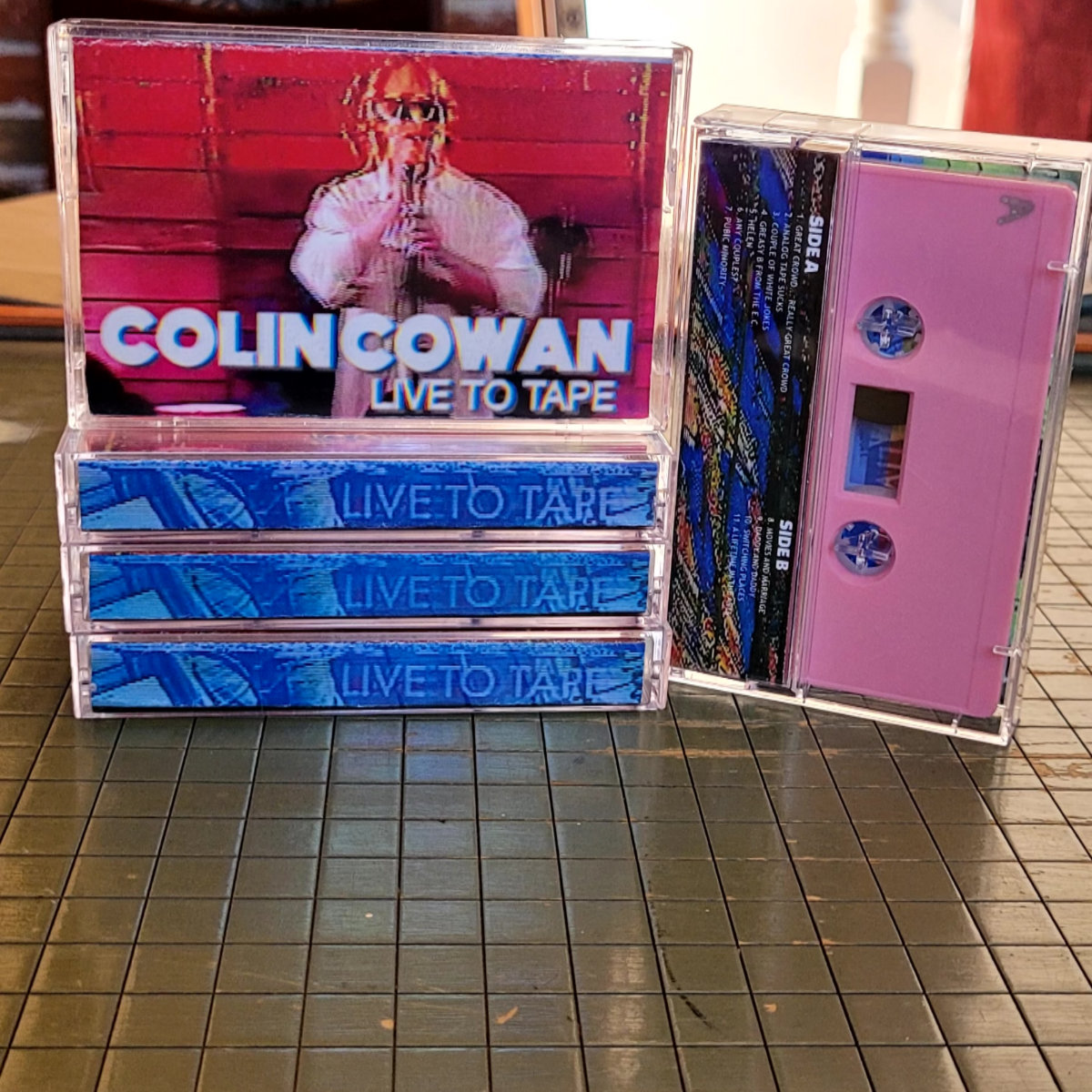 COLIN COWAN : Live To Tape | Colin Cowan | elastic stars