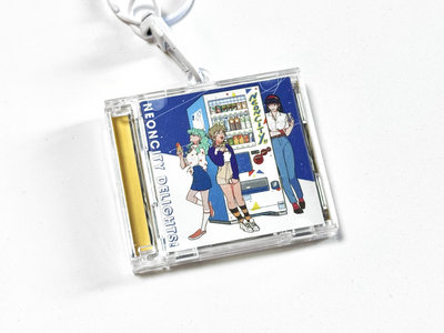 Limited Edition Scannable NFC Album Keychain | Neoncity Records