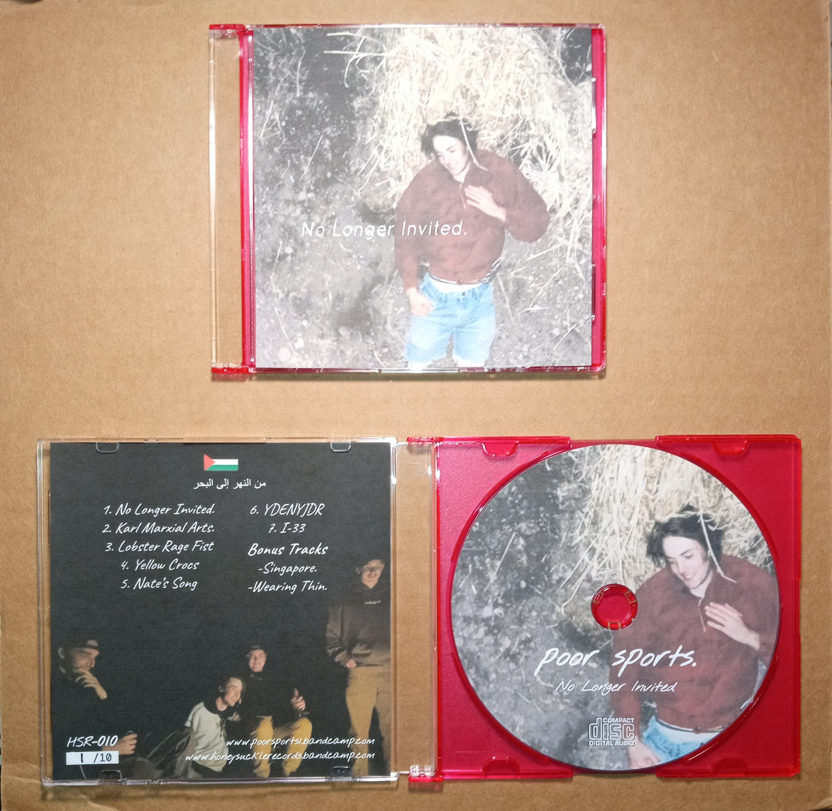 No Longer Invited | Poor Sports. | Honeysuckle Records