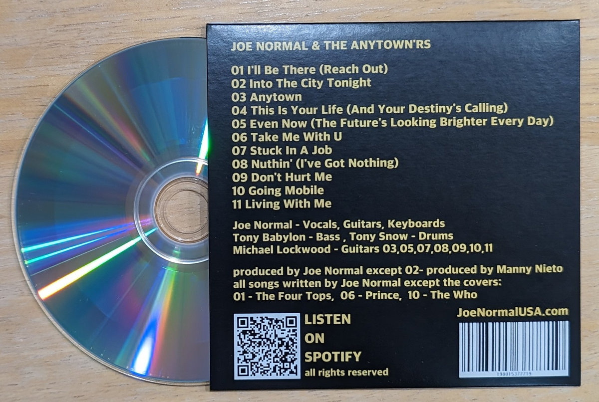 From Anytown In The USA (11 song album) | Joe Normal
