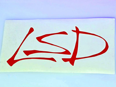 LSD Die Cut Vinyl Decal | Love Sick Drug