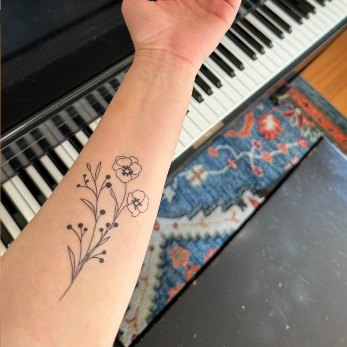 primrose tattoo | Mackenzie Shivers