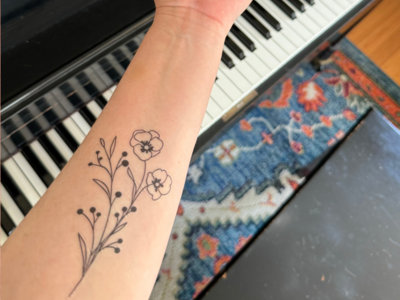 primrose tattoo | Mackenzie Shivers