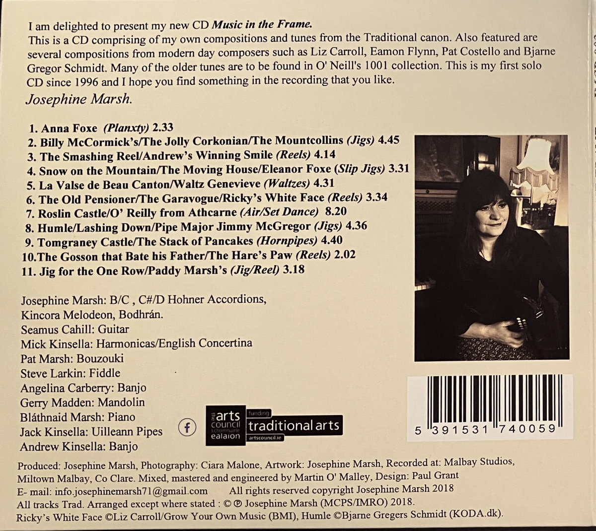 Music in the Frame | JOSEPHINE MARSH | Josephine Marsh