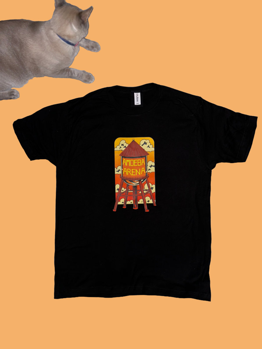 Water-Tower T-shirt (Orange) | Amoeba Arena