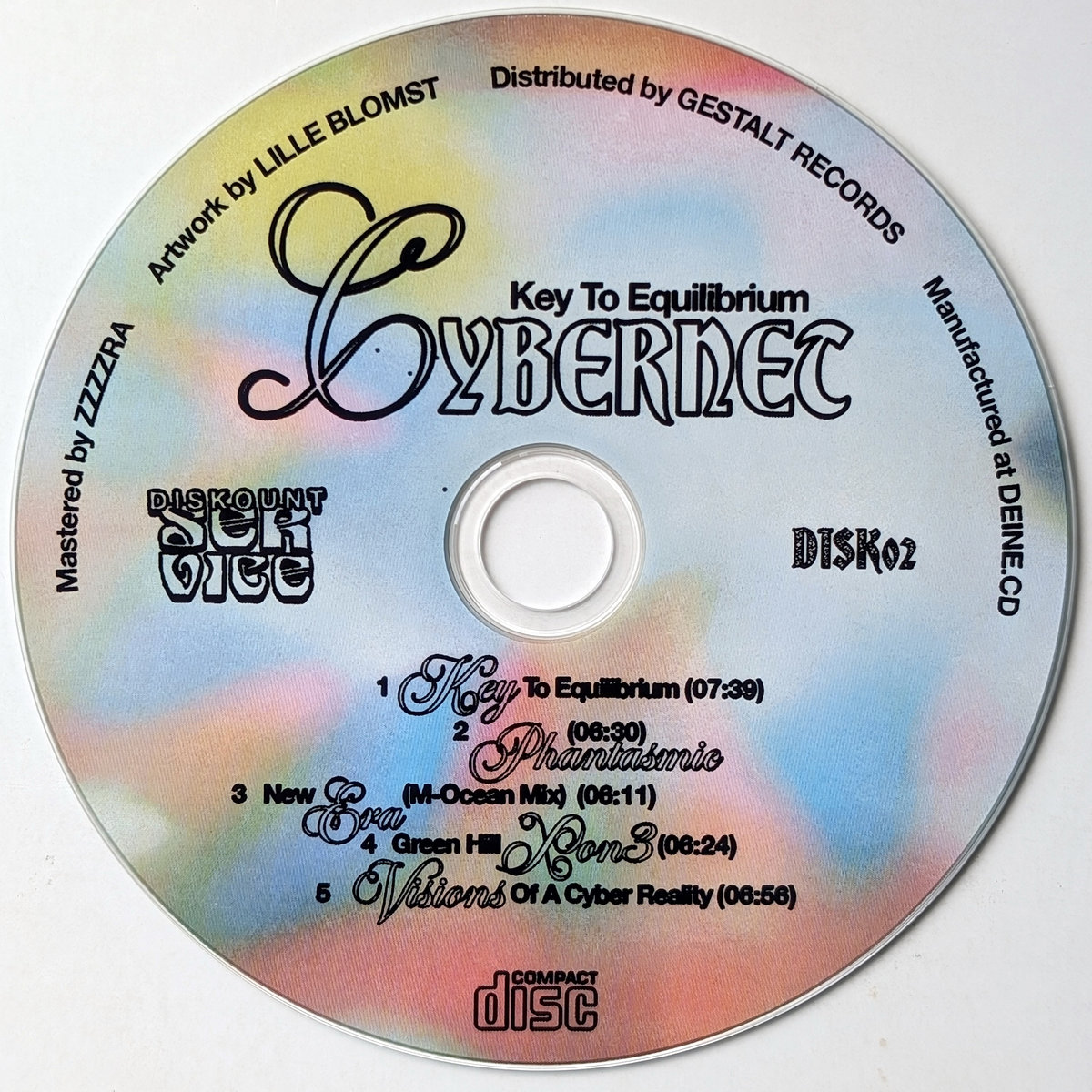 Key To Equilibrium (DISK02) | Cybernet | Gestalt Records