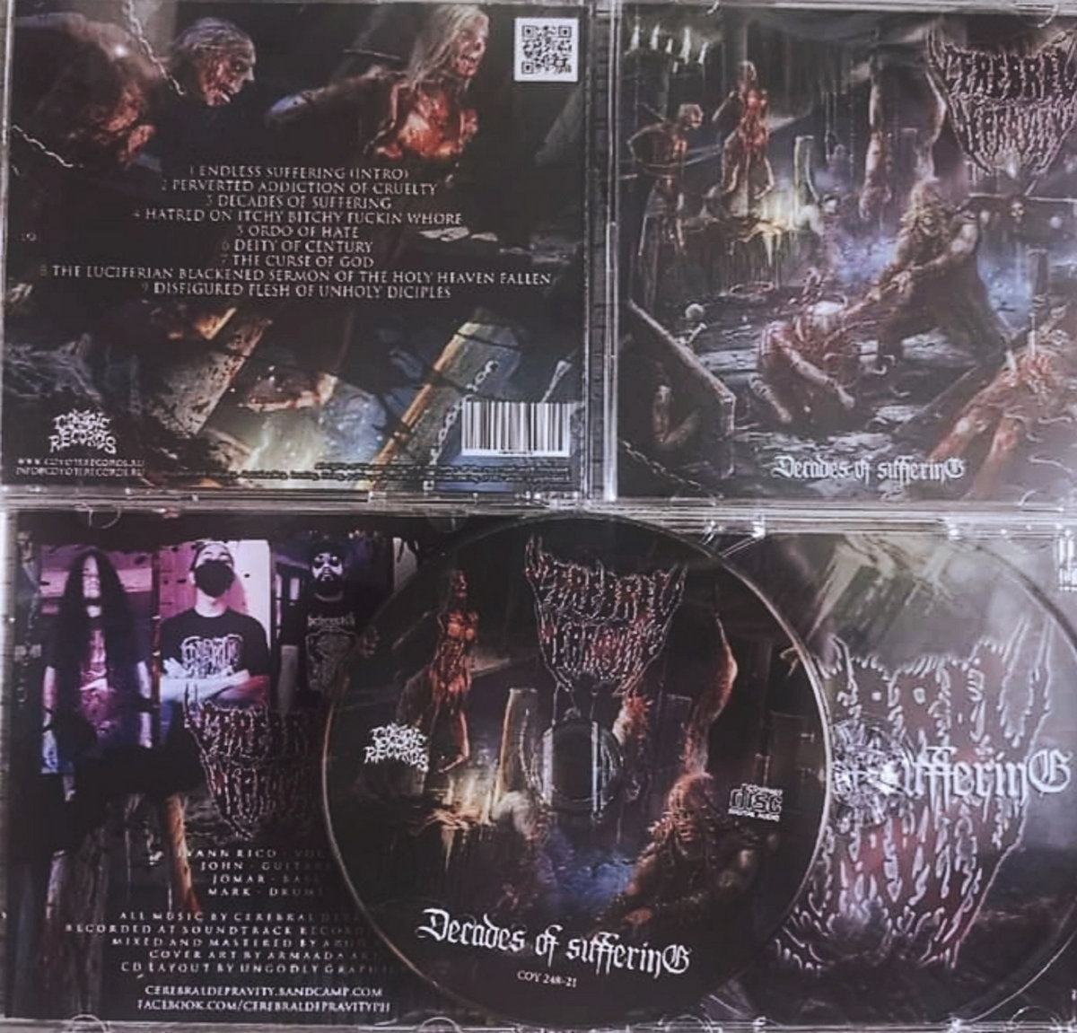 Decades Of Suffering | Cerebral Depravity