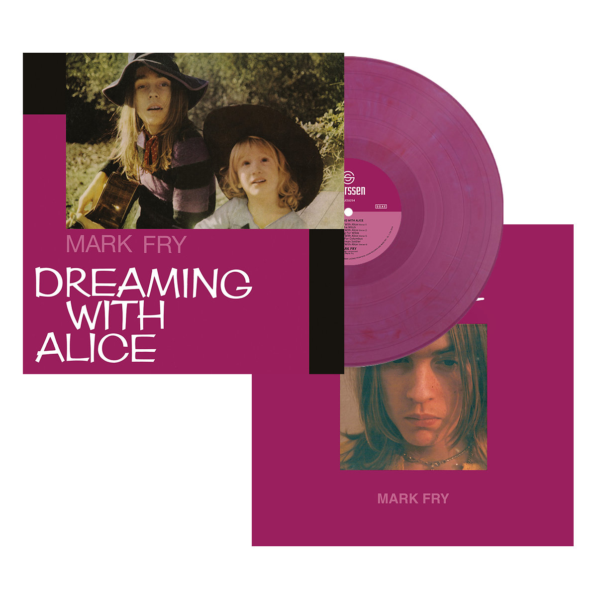MARK FRY - Dreaming with Alice - Velvet Purple LP | Guerssen Records