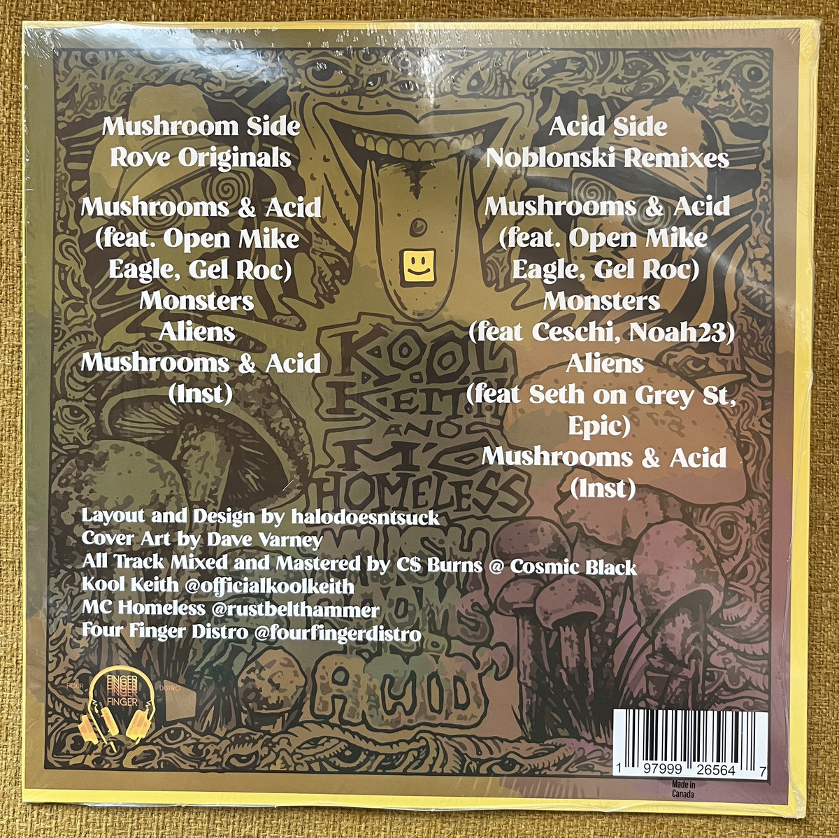 The Sleaze | MC Homeless, Mickey Avalon, Rove, Noblonski | Four Finger ...