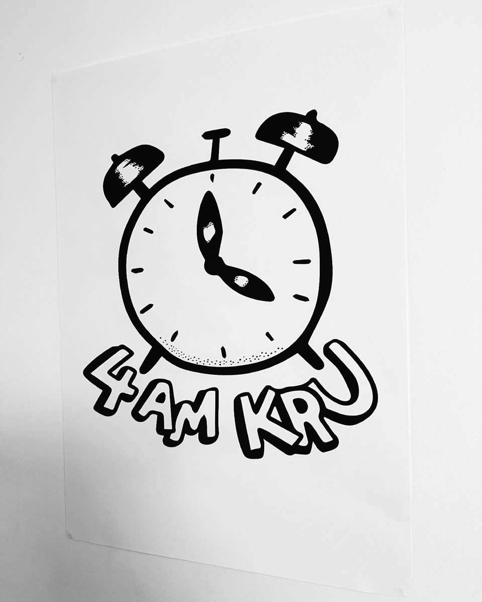 4am Kru Poster Bundle - White | 4am Kru
