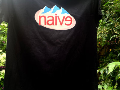 naive original logo tee - black | naive