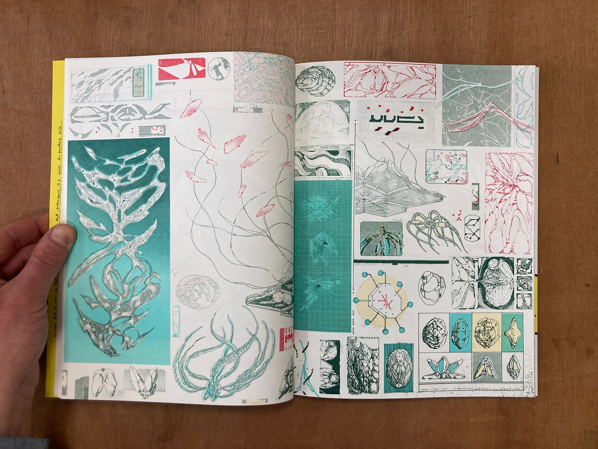 'Look Out!' Issue #1 (Risograph printed Zine) | Moonshake Design