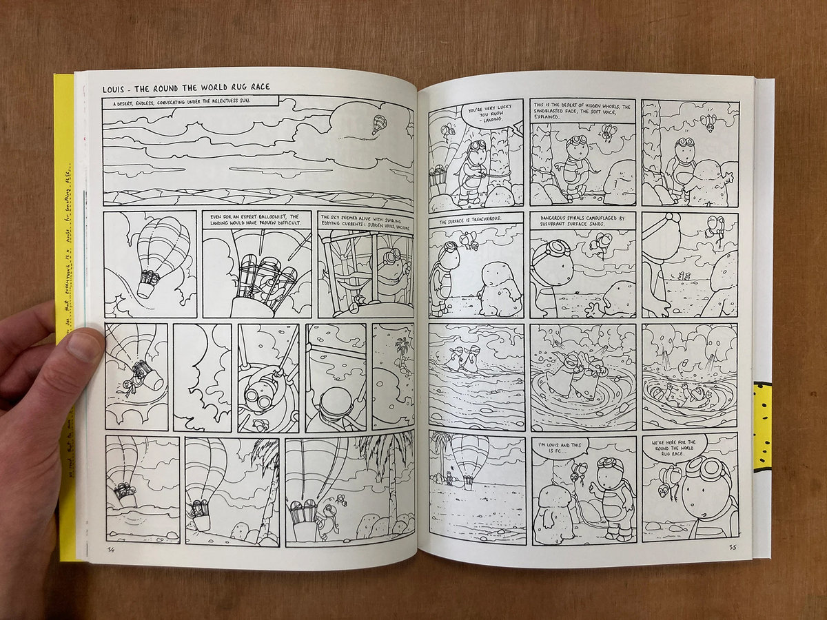 'Look Out!' Issue #1 (Risograph printed Zine) | Moonshake Design