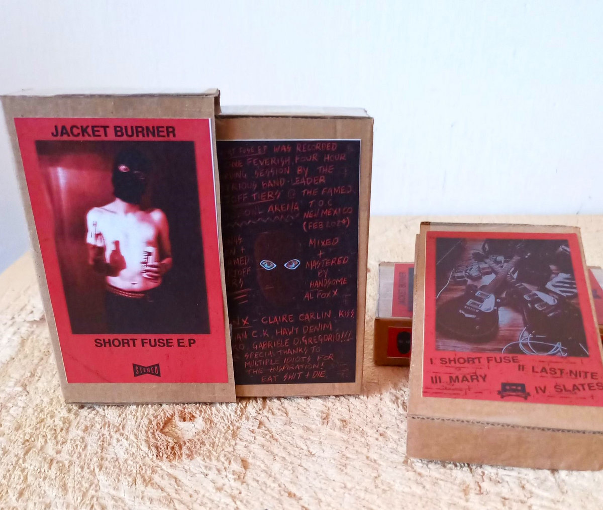 Short Fuse E . P | Jacket Burner | Goodbye Boozy Digital