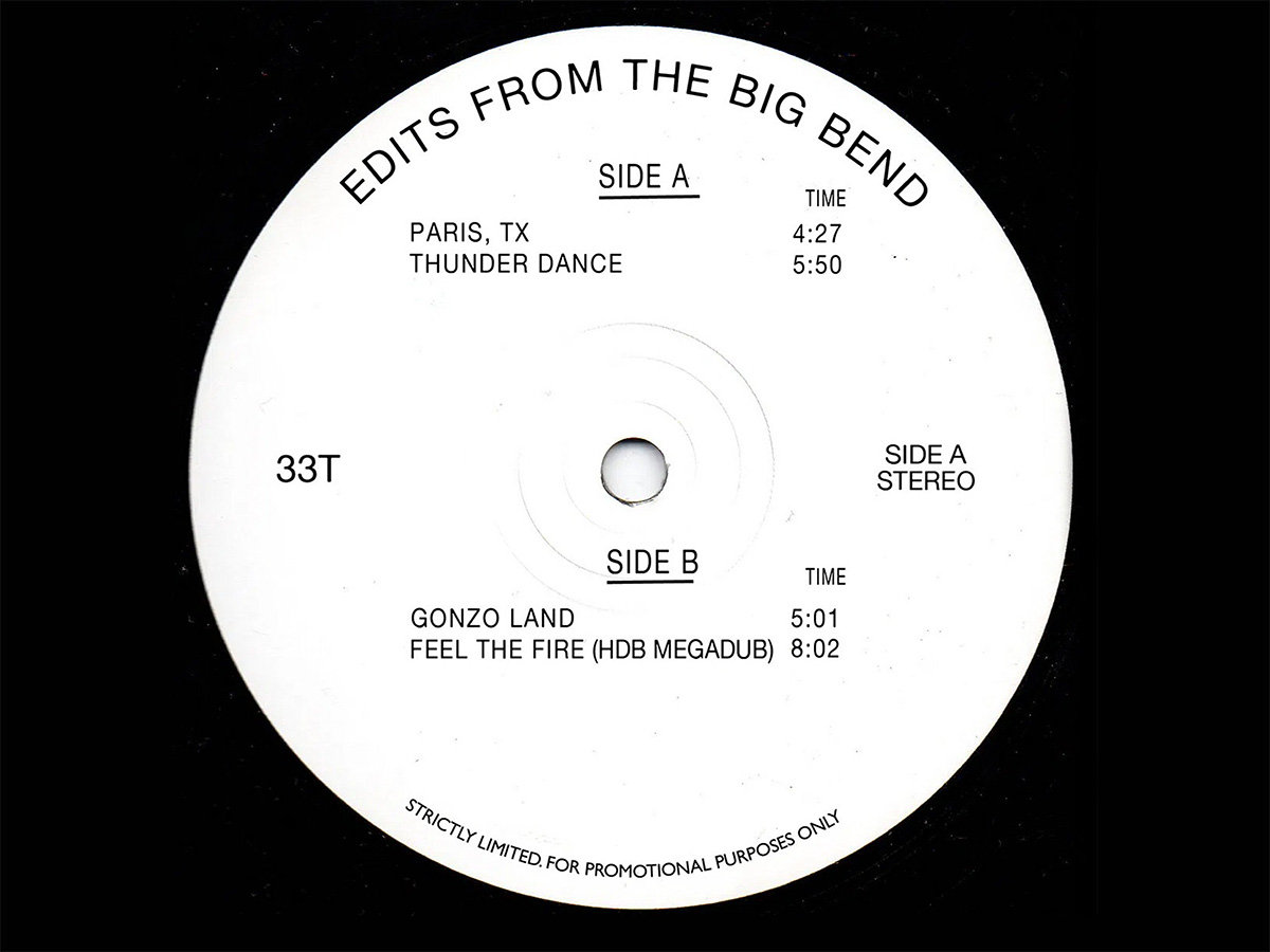 Edits From The Big Bend - HDB | Hiatt dB | Rhythm Section International