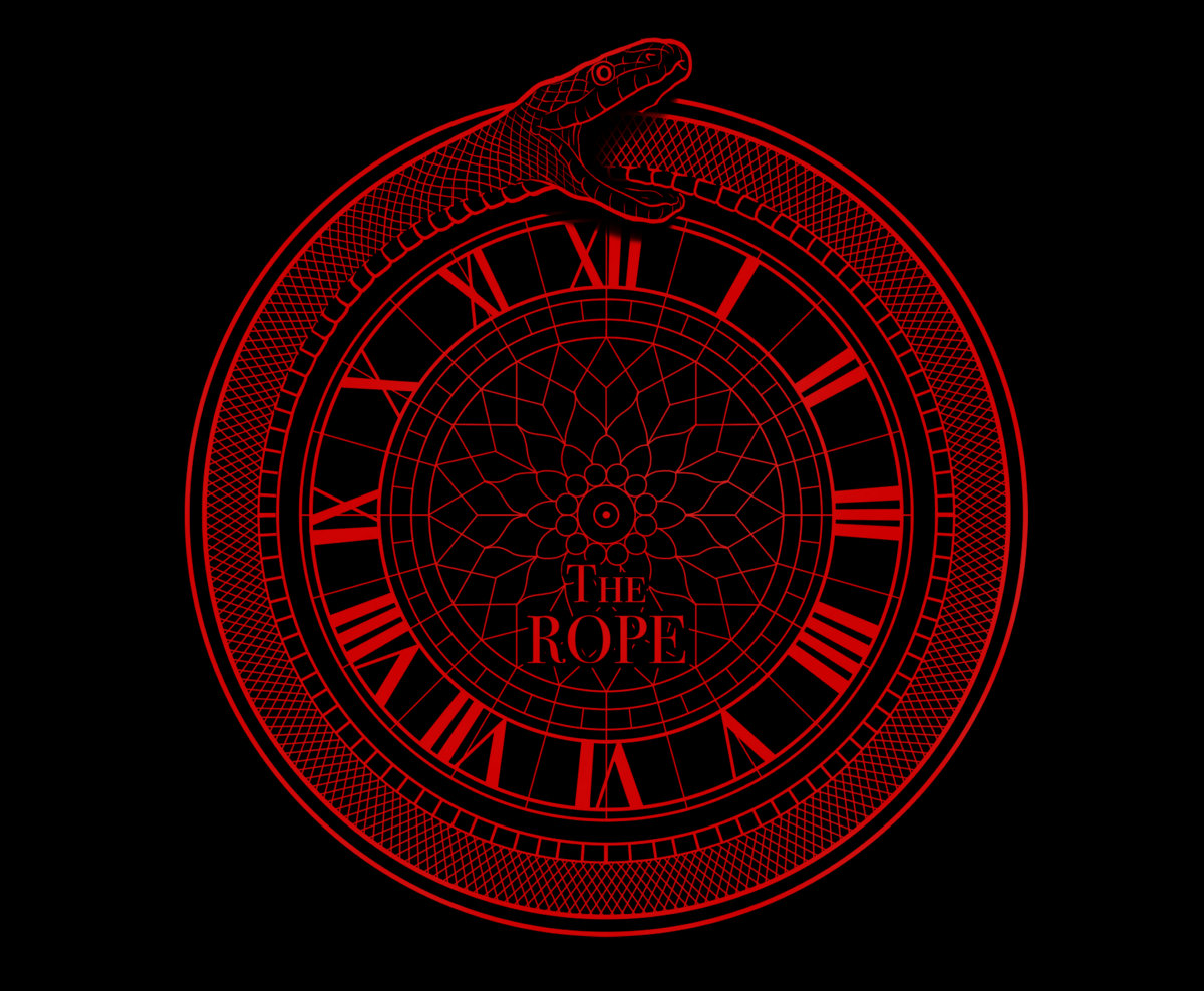 Ouroboros (red) Back Patch | The Rope