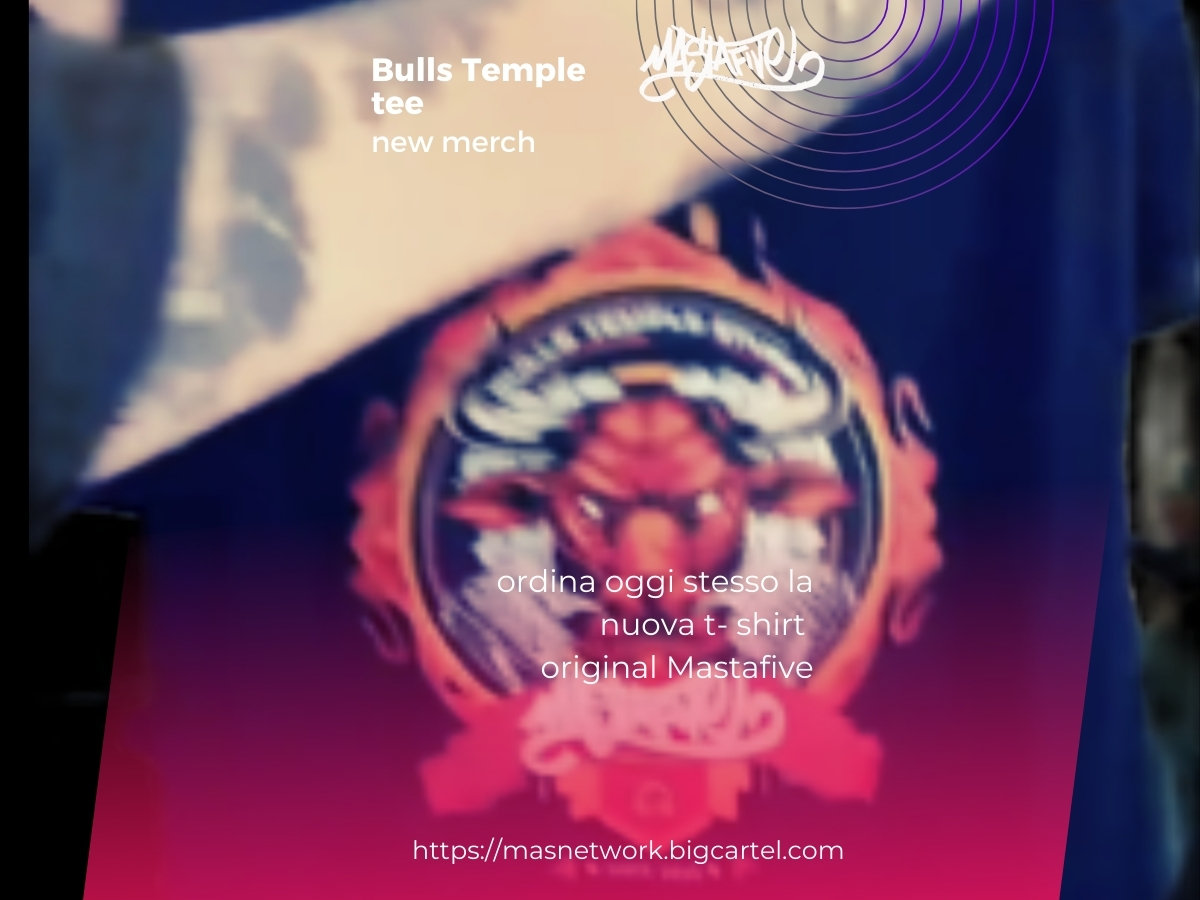 Bull Temple TEE | B.M.Records