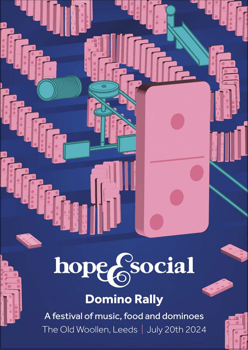 A2 Domino Rally Poster | Hope and Social