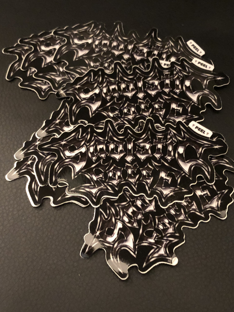 Chrome Logo Sticker | Sadistic Force