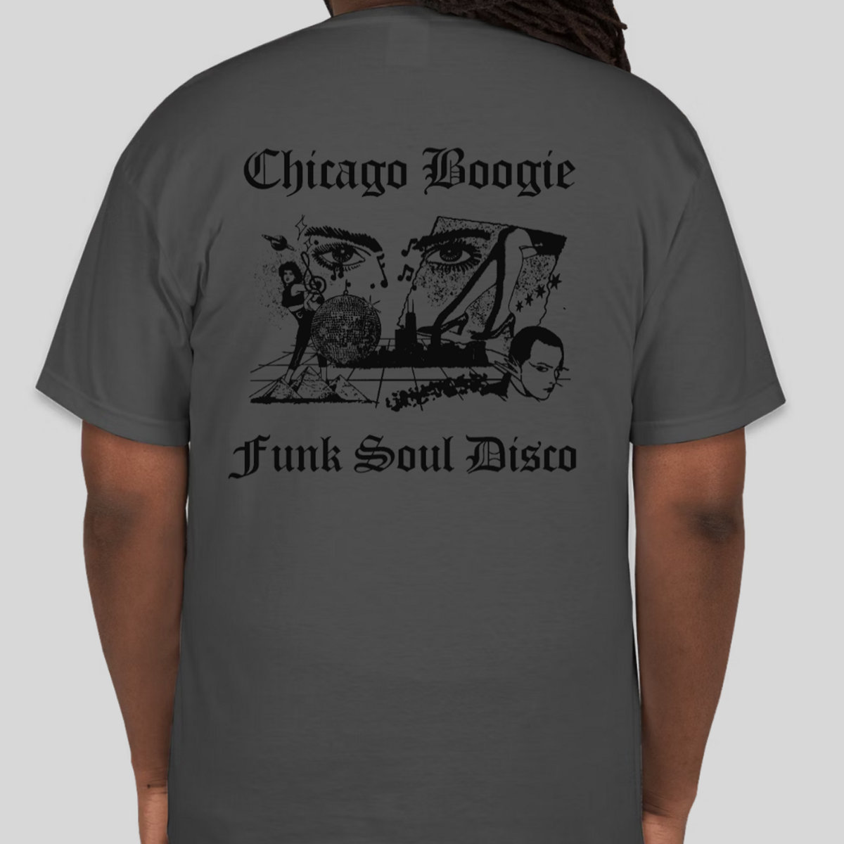 Attach Of The Chicago Boogie T-Shirt (Charcoal) | Star Creature ...