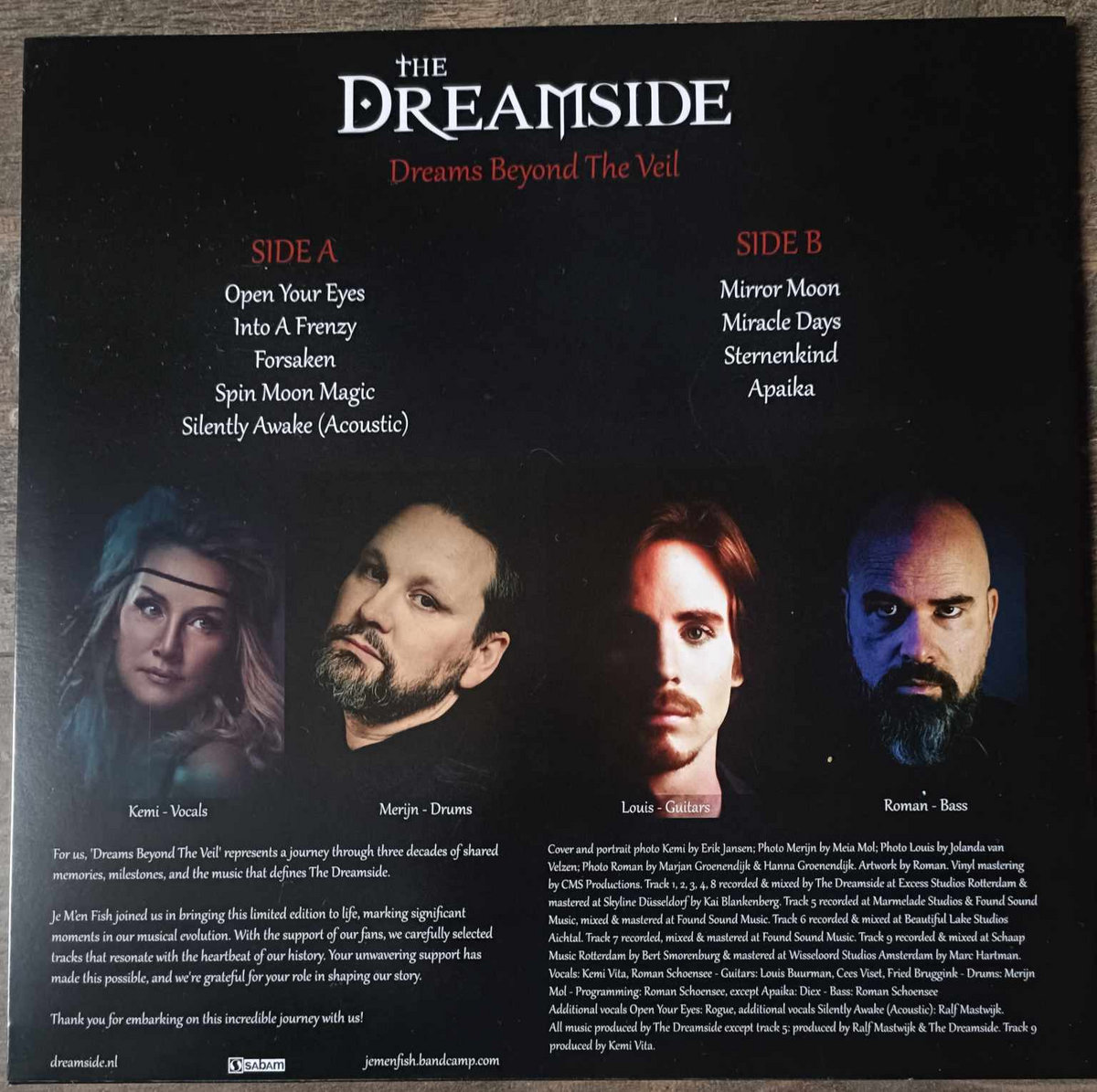 The Dreamside - Dreams Beyond The Veil | The Dreamside | Je m'en fish