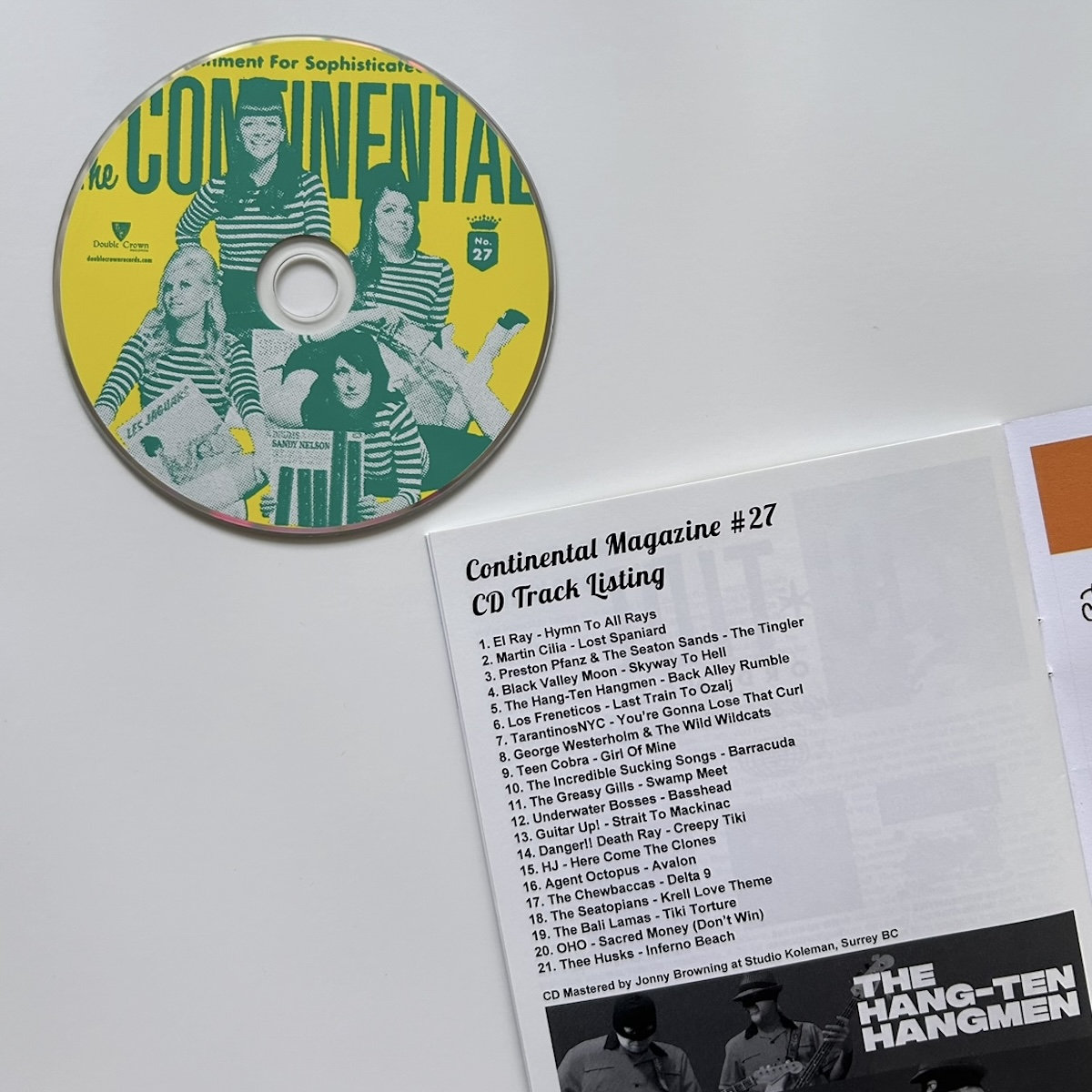 The Continental magazine with THE SURFRAJETTES cover story + CD ...