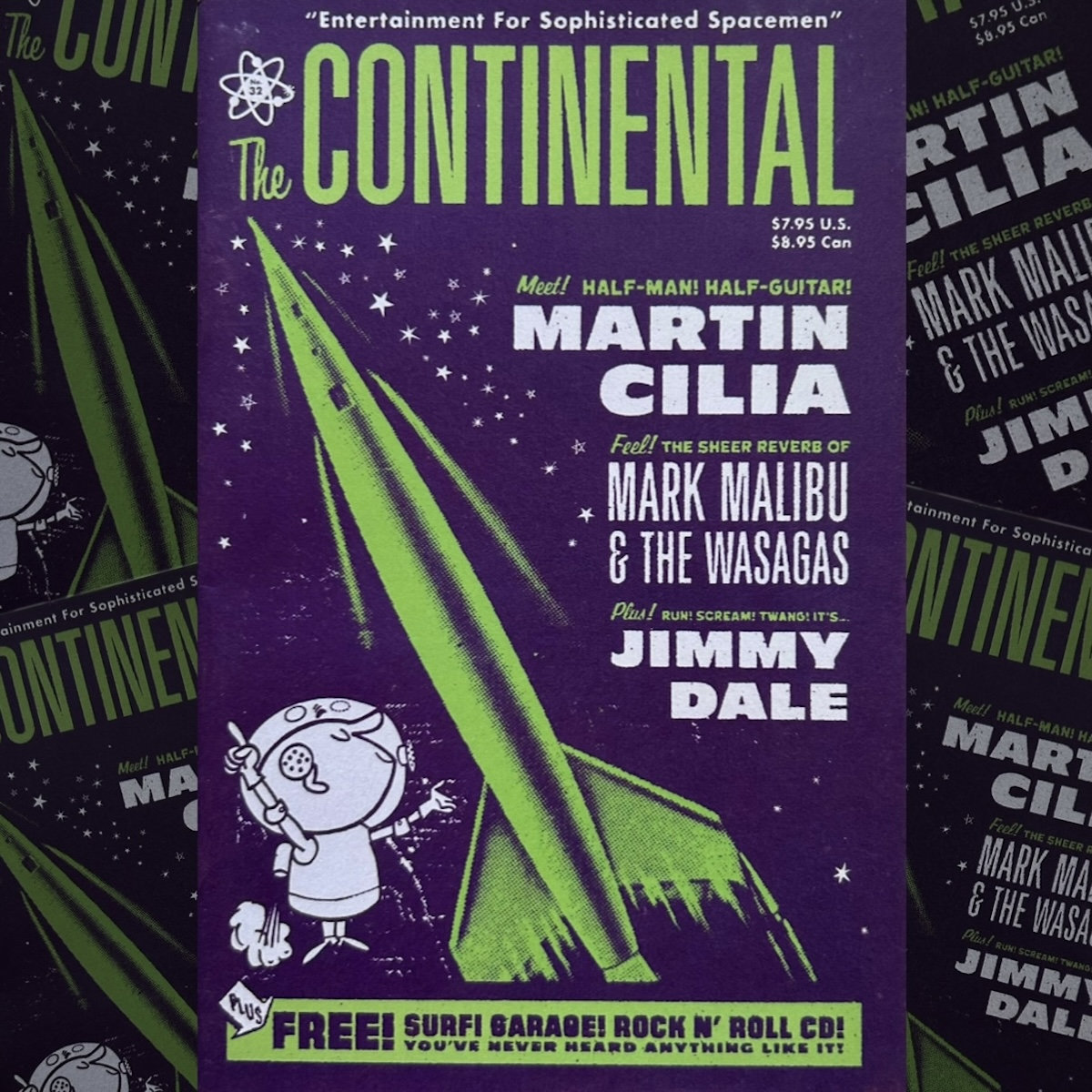 The Continental magazine with MARTIN CILIA & Jimmy Dale + CD ...