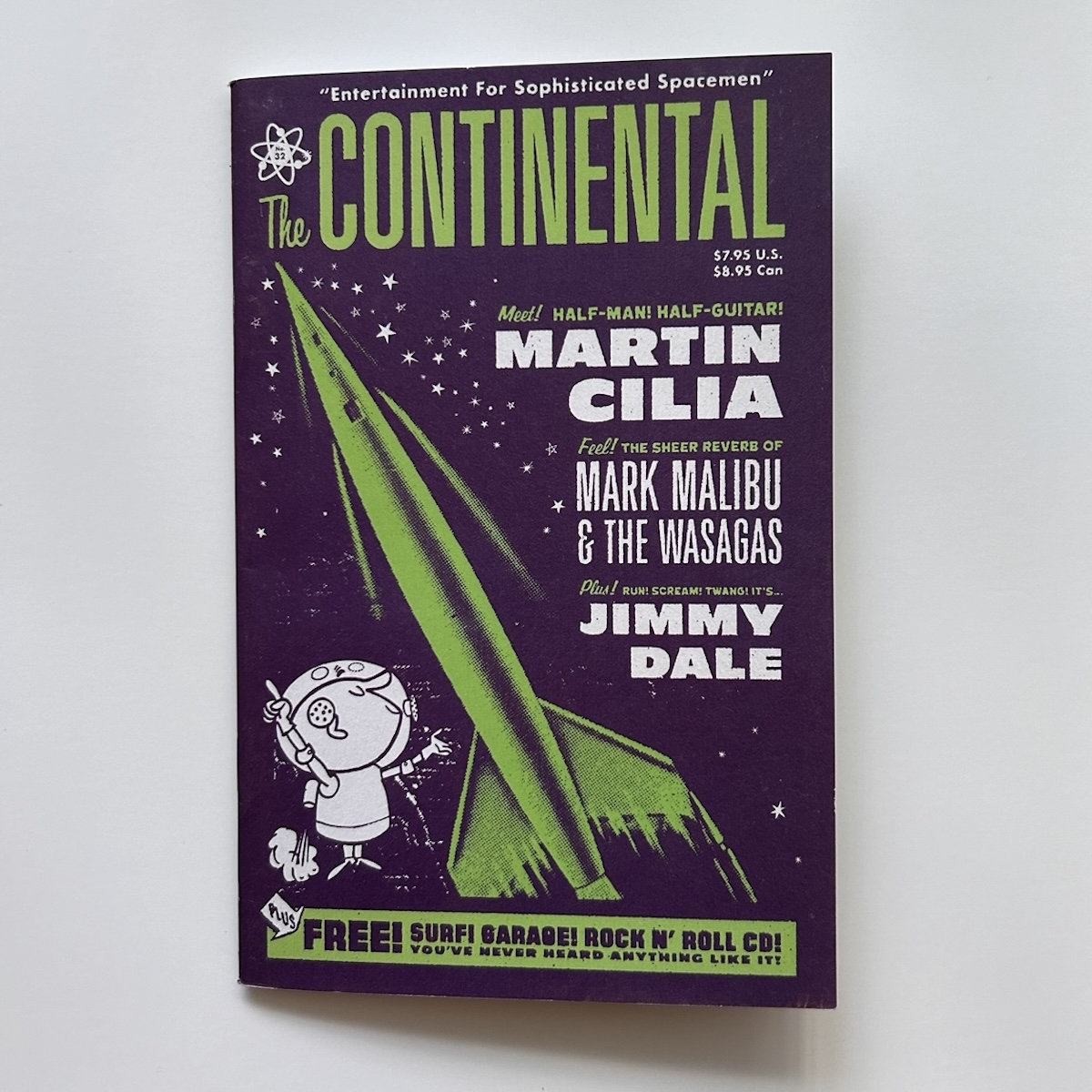 The Continental magazine with MARTIN CILIA & Jimmy Dale + CD ...