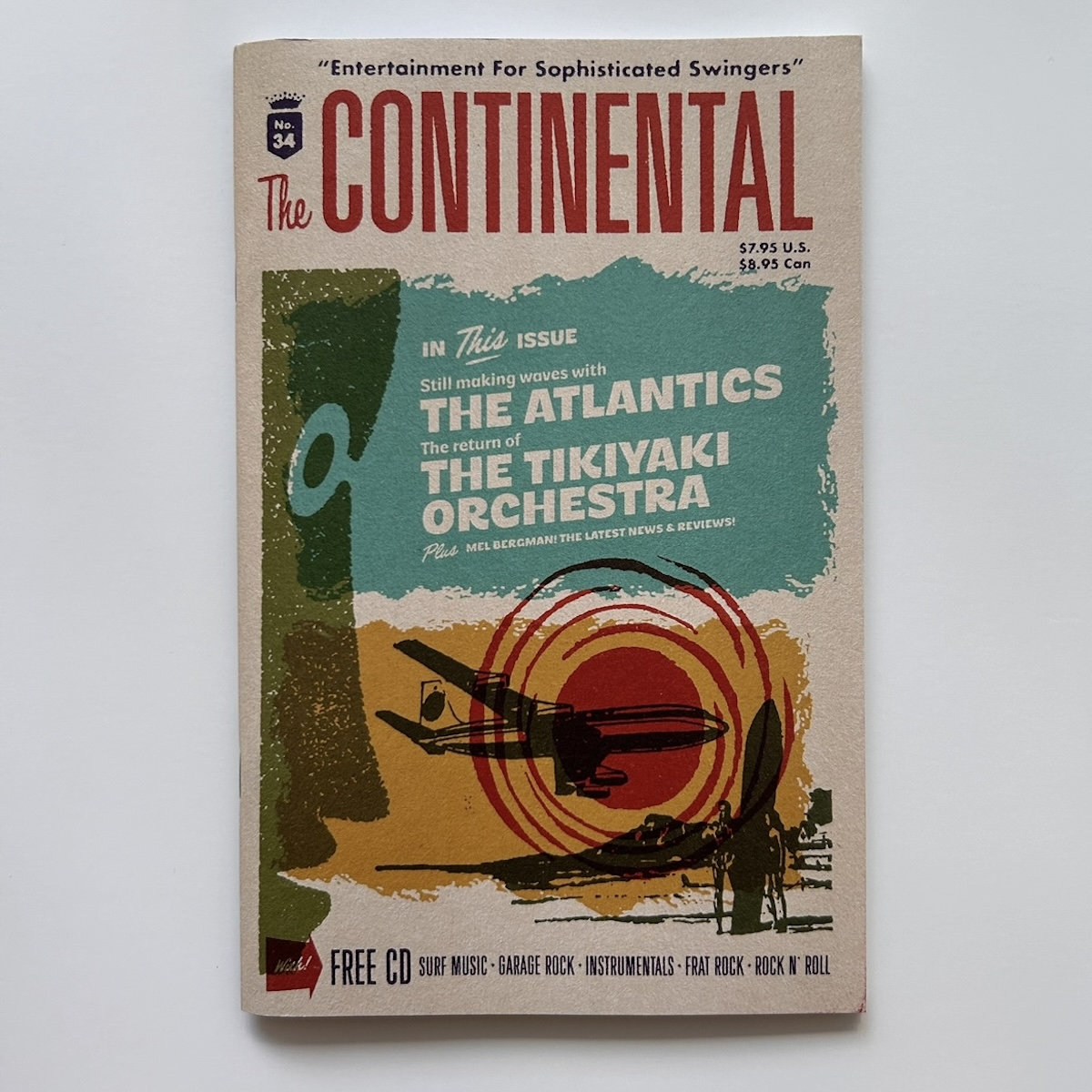 The Continental magazine with THE ATLANTICS & THE TIKIYAKI ORCHESTRA ...