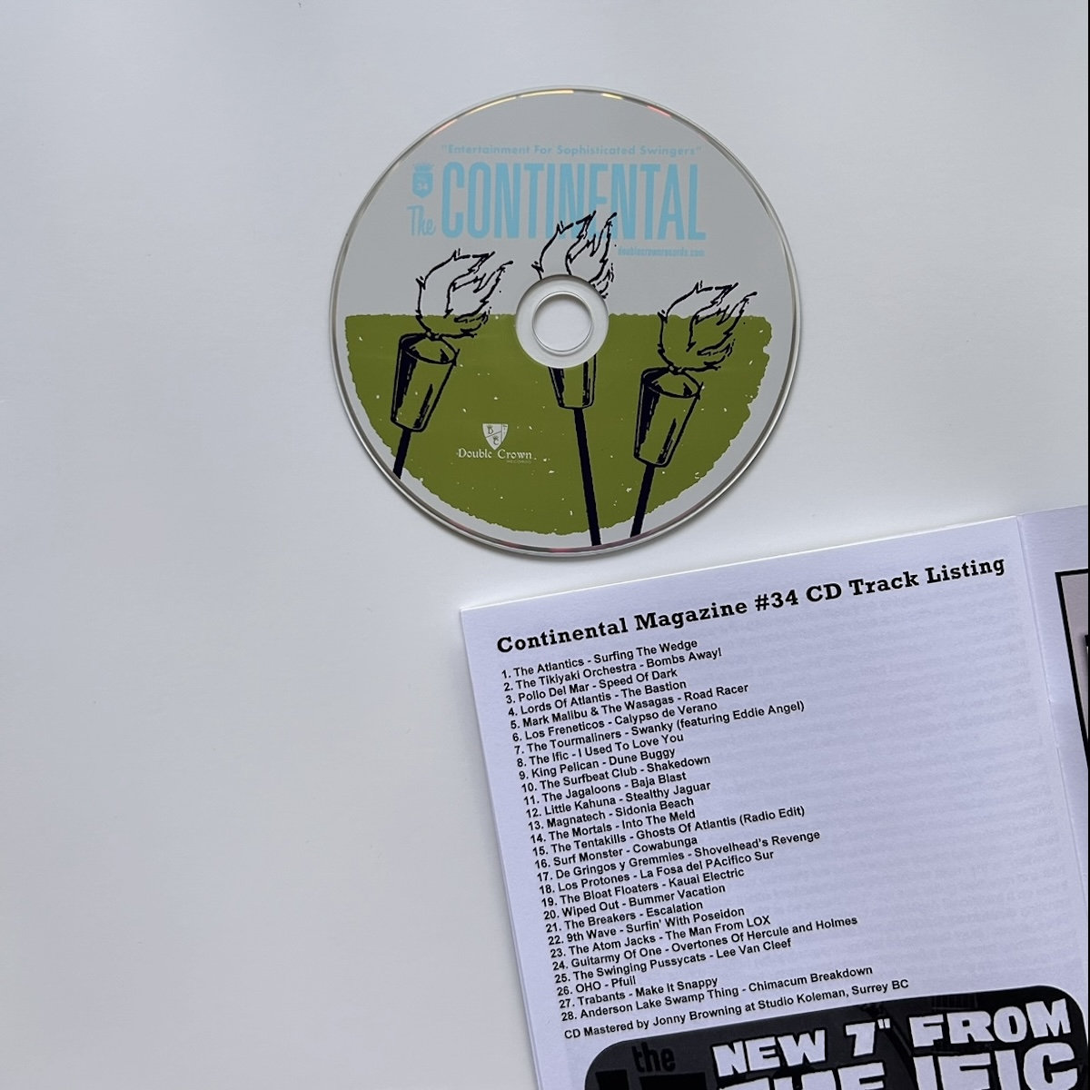 The Continental magazine with THE ATLANTICS & THE TIKIYAKI ORCHESTRA ...