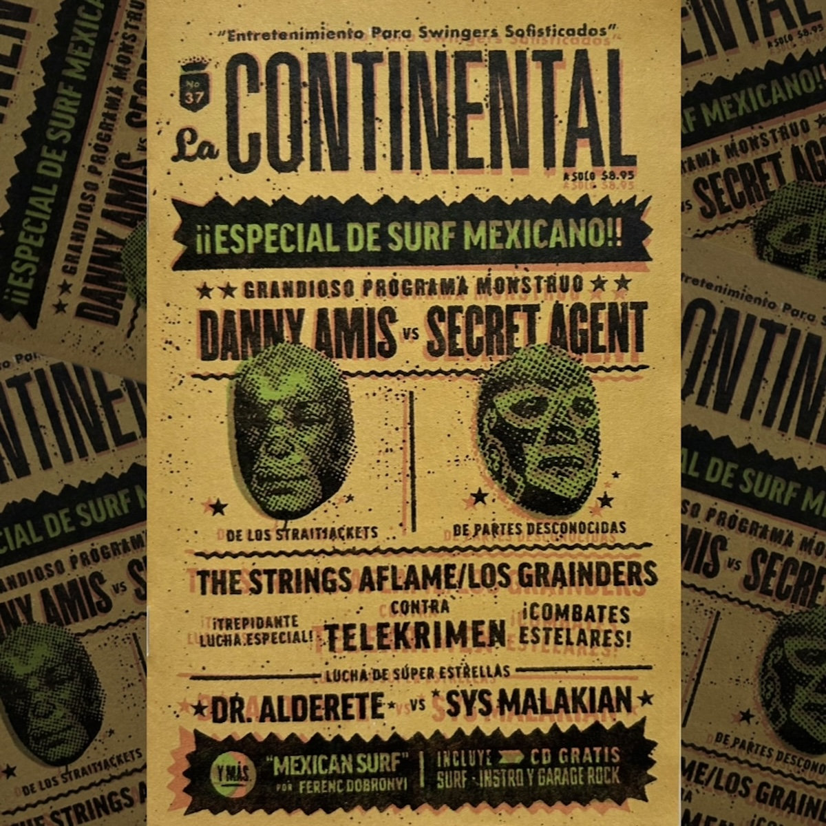 The Continental magazine with DANNY AMIS & SECRET AGENT + CD ...