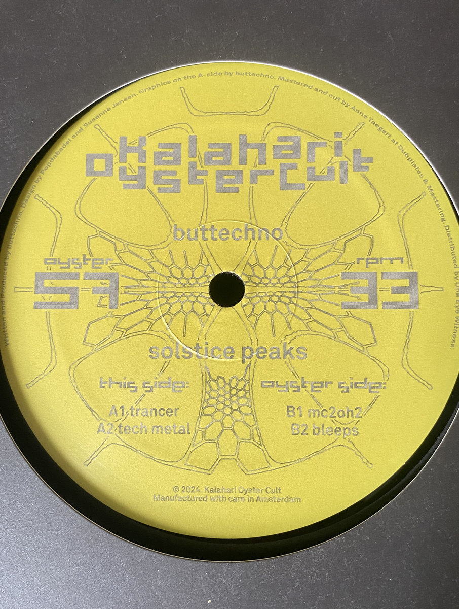 Solstice Peaks EP artist copies | buttechno