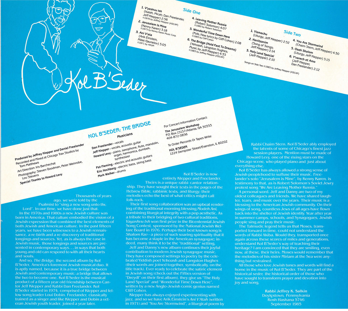 Snapshots Vol. 2 | Kol B'Seder (Jeff Klepper & Dan Freelander)