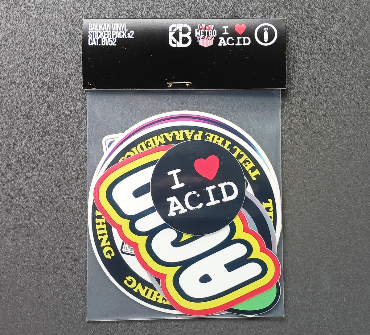 Sticker Pack | I Love Acid / Balkan