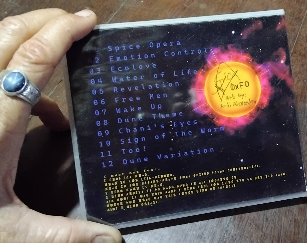 Limited dual CD edition DUNE SPICE OPERA remaster 2024 | Stéphane Picq