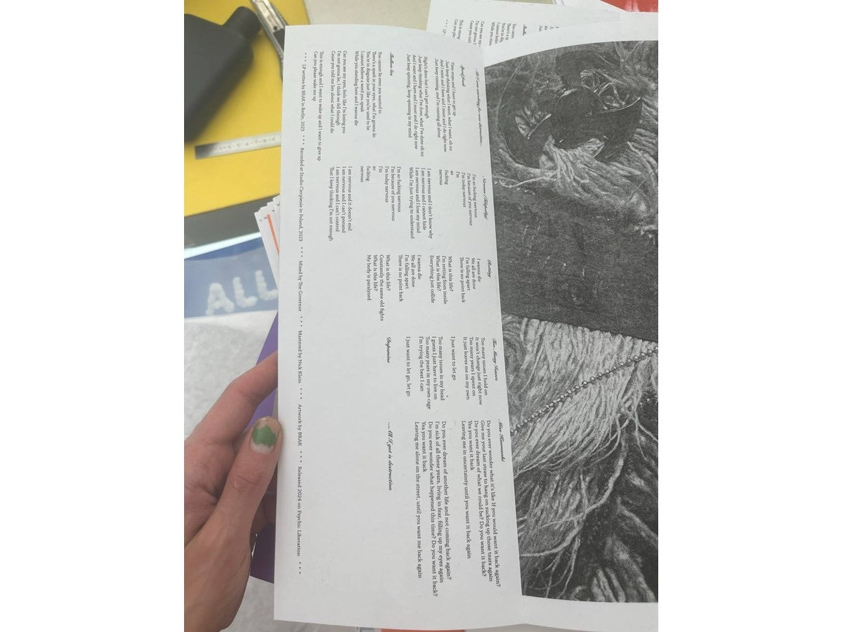 FRICTION | BRAK | PSYCHIC LIBERATION