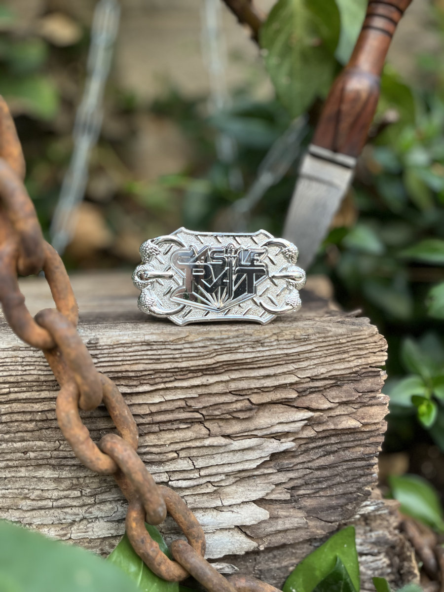 Castle Rat Belt Buckle in Mirror Silver | Castle Rat