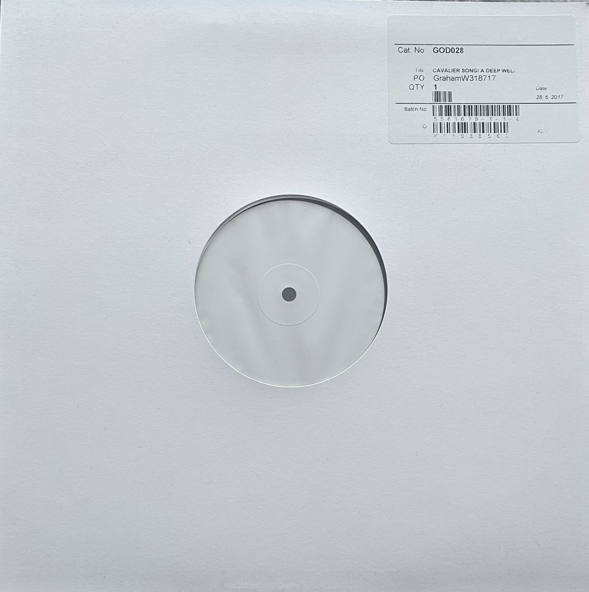 A Deep Well | Cavalier Song | God Unknown Records