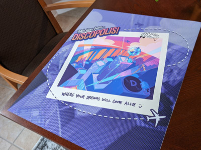 "Discopolis" Signed 16x20" Glossy Poster | Discoholic