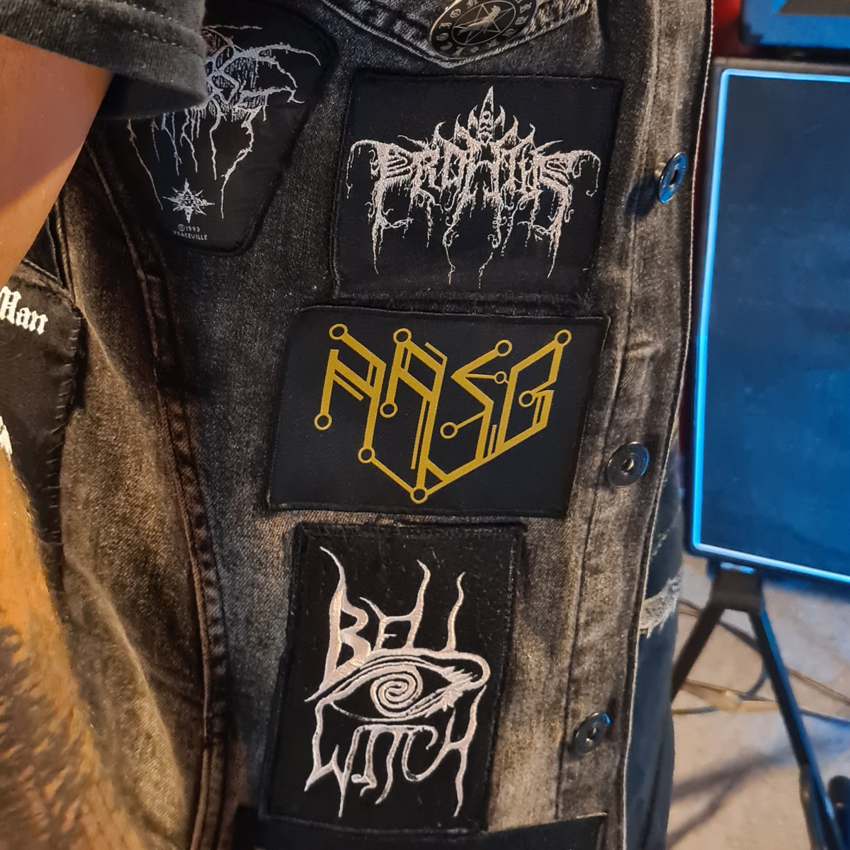 "AASB" woven logo Patch | AASB