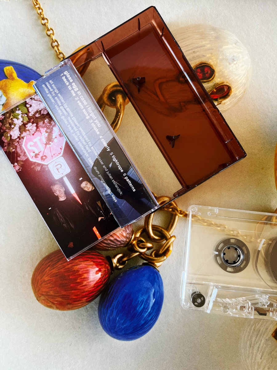 in case i forget you | glass egg