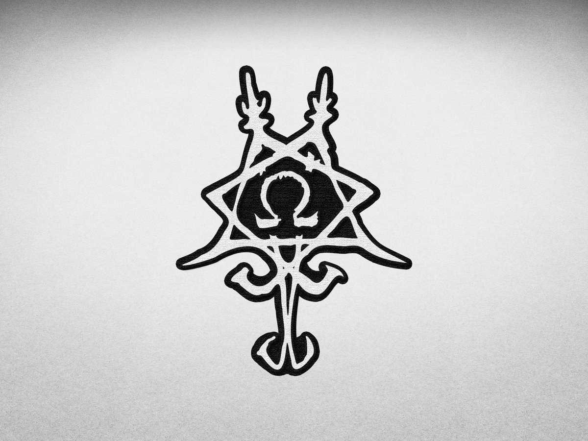 Ars Veneficium - Sigil Cut-out Patch | Immortal Frost Productions